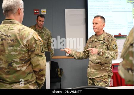 Lt. Gen. Daniel Karbler visits Patriot Advanced Individual Training at ...