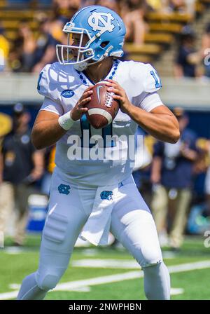 North Carolina quarterback Nathan Elliott passes against North Carolina ...
