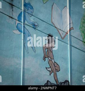 A Guam street art mural is displayed at various locations on Guam, Jan ...