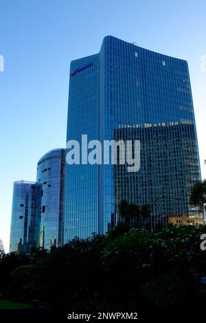 Chevron office block building, Perth, Western Australia Stock Photo - Alamy