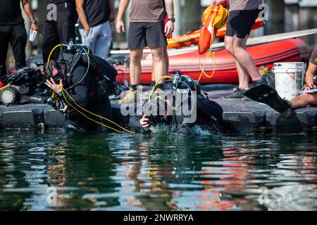 MANAMA, Bahrain (Jan. 23, 2023) Members of Combined Task Force (CTF ...