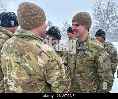 Lt. Col. Russell Lemler, battalion commander, and Command Sgt. Maj ...