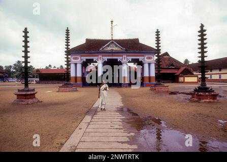 Sree Mahadeva temple in Vaikom, Kerala, South India, India, Asia Stock ...