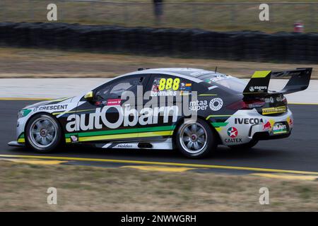 SYDNEY, NSW - AUG 4: Craig Lowndes (888) in the Autobarn Lowndes Racing Holden at the Red ...
