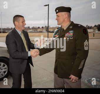 Daniel A. Dailey, the 15th Sergeant Major of the Army, poses for his ...