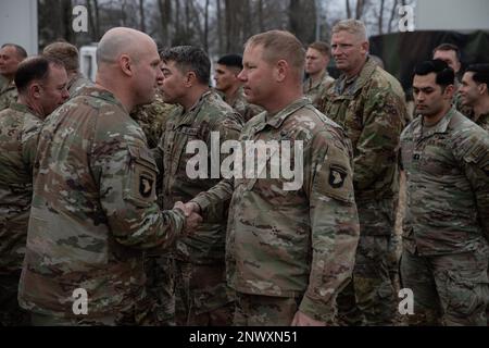 Col. Ed Matthaidess commander of 2nd Brigade Combat Team, 101st Airborne Division (Air Assault ...