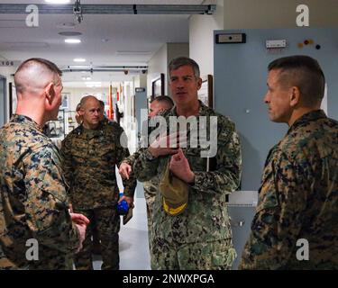 U.S. Marine Brig. Gen. Kyle Ellison, Commanding General, Marine Corps ...