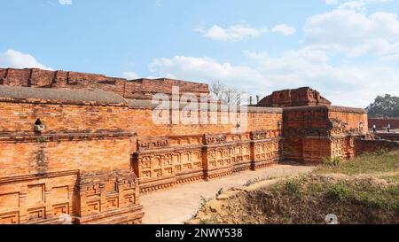INDIA, BIHAR, NALANDA, February 2023, Tourist at India's First Glass ...