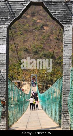 INDIA, BIHAR, NALANDA, February 2023, Tourist at India's First Glass ...
