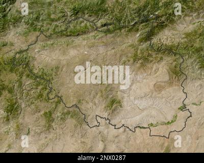 Cankiri, province of Turkiye. Low resolution satellite map. Locations ...