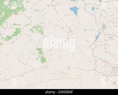 Kars, province of Turkiye. Open Street Map. Locations and names of ...