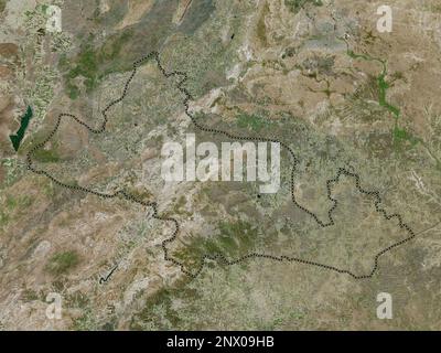 Kilis, province of Turkiye. High resolution satellite map. Locations ...