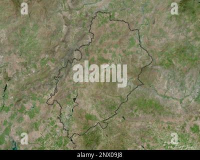 Krkkale, province of Turkiye. High resolution satellite map. Locations ...