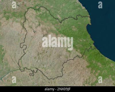 Shape of Kirklareli, province of Turkey, with its capital isolated on ...