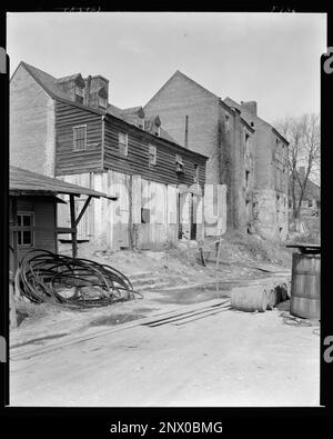 Warehouse, Hoop-pole factory, Fredericksburg, Virginia. Carnegie Survey ...