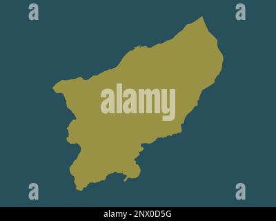 Rize, province of Turkiye. Solid color shape. Corner auxiliary location ...