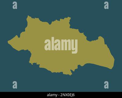 Shape of Siirt, province of Turkey, and its capital. Distance scale ...