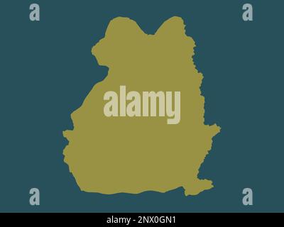 Van, province of Turkiye. Solid color shape. Locations and names of ...