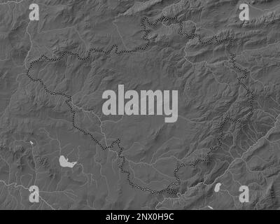 Yozgat, province of Turkiye. Elevation map colored in wiki style with ...