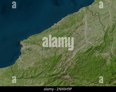 Zonguldak, province of Turkiye. High resolution satellite map ...