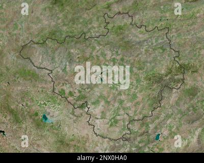 Yozgat, province of Turkiye. High resolution satellite map. Locations ...