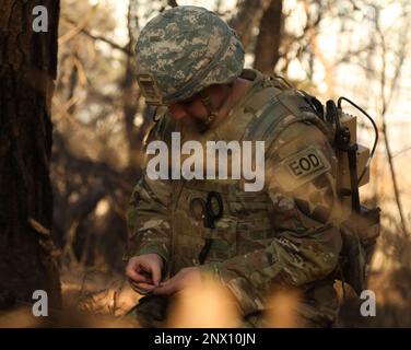 An Explosive Ordnance Disposal Specialist with 718th EOD Company, 23rd ...