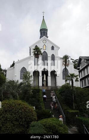 A picture shows the Ohura Church in Nagasaki on June 30, 2018. National ...