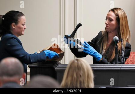 Christina Froehlich, GBI special agent, testifies about the well ...
