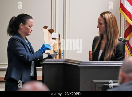 Christina Froehlich, GBI special agent, testifies about the well ...