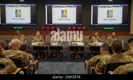 Col. Henry Bennett, 69th Air Defense Artillery Brigade commander, was ...