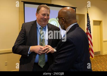 NORFOLK, Virginia (January 11, 2023) Gilbert Bland, President and CEO ...