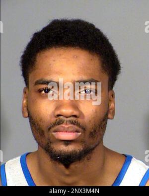 FILE - This booking photo provided by Las Vegas Metropolitan Police Department shows former Las ...