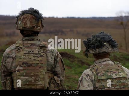 Soldiers assigned to the 39th Brigade Engineer Battalion, 2nd Brigade Combat Team, 101st ...