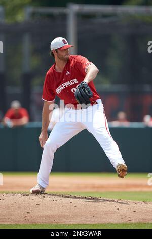 North Carolina State Wolfpack starting pitcher Logan Whitaker (29) in ...