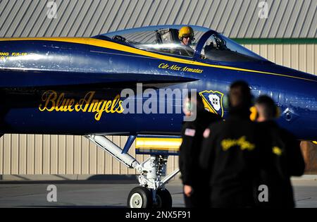 Cmdr. Alex Armatas, commanding officer and flight leader of the U.S ...
