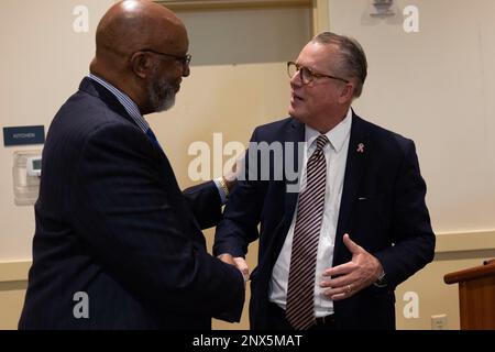 NORFOLK, Virginia (January 11, 2023) Gilbert Bland, President and CEO ...
