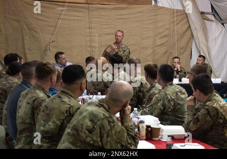 U.S. Air Force Gen. Mark Kelly, commander of Air Combat Command, and ...