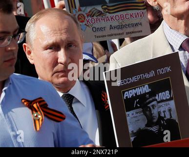 VLADIMIR SPIRIDONOVICH PUTIN, father of Vladimir Putin Stock Photo - Alamy