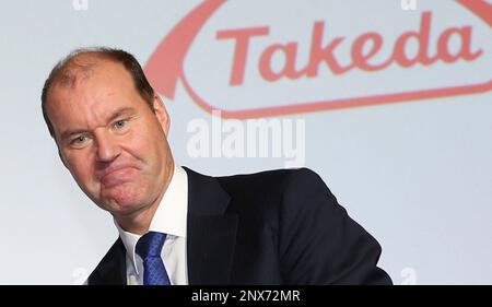 Christophe Weber, the CEO of Takeda Pharmaceutical Company Limited ...