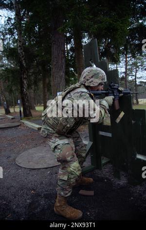A Soldier assigned to the 207th Military Intelligence Brigade-Theater ...
