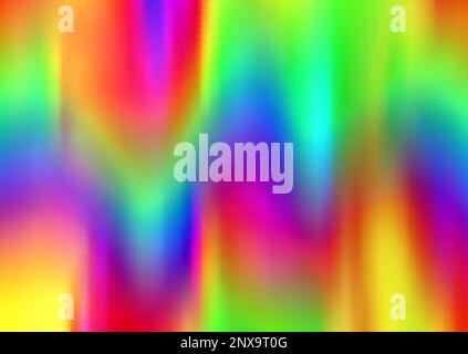 Heat map. Abstract vector thermal spectrum. Hot and cold temperature ...