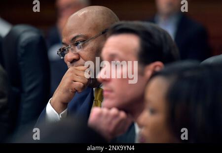 Lead prosecutor Clint Rucker, left, and Assistant District Attorney ...