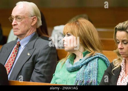 William "Billy" E. Corey, owner of U.S. Enterprises, left, and Dani Jo ...