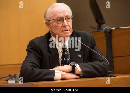 William "Billy" E. Corey, owner of U.S. Enterprises, left, and Dani Jo ...