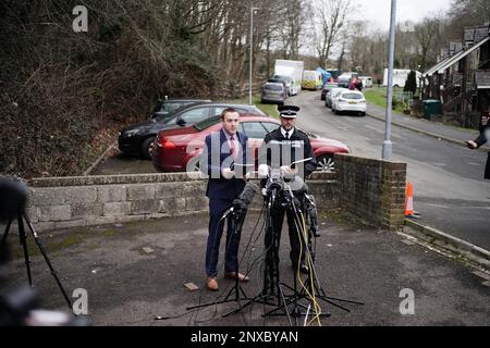 Metropolitan Police Detective Superintendent James Dickie, after ...