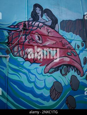 A Guam street art mural is displayed at various locations on Guam, Jan ...