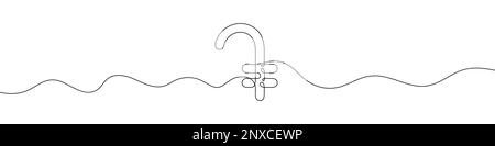 Continuous line drawing of Dram currency symbol. Line art of Armenian ...