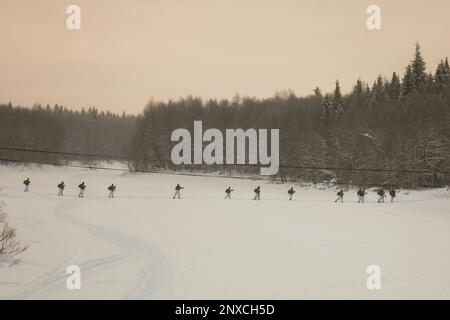 Soldiers from Charlie Troop, 3-71 Cavalry Regiment, 1st Brigade Combat ...
