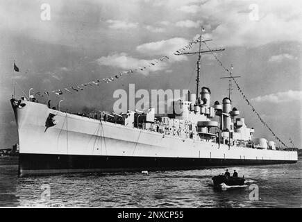 USS Iowa was launched in 1942 and served in WW2 and the Korean War ...