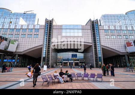 Altiero Spinelli Building, European Parliament, EP, Brussels, Belgium ...